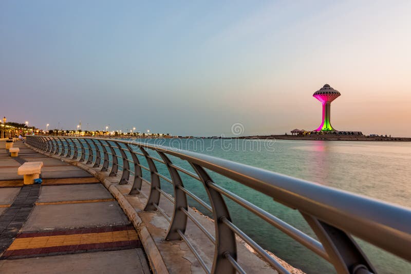 Morning View at Khobar Seaside Saudi Arabia Stock Photo - Image of east ...