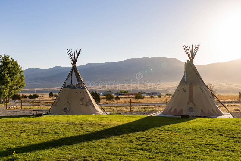Indian Teepee stock image. Image of tent, indian, camp, house - 28175