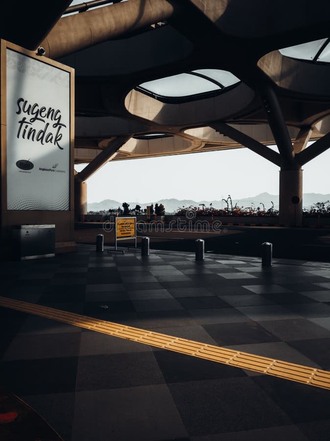 Morning View at New Airport Building Editorial Stock Image - Image of ...