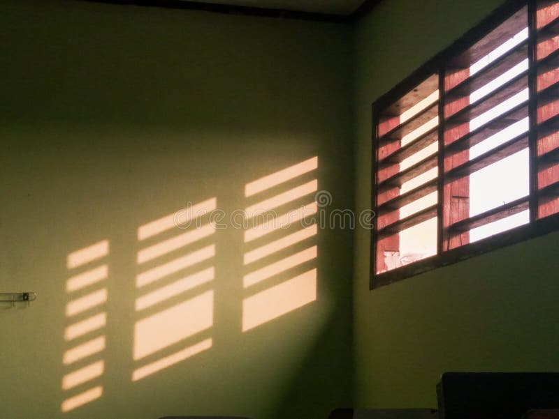 Morning View Outside the Window Stock Image - Image of glass, darkness ...