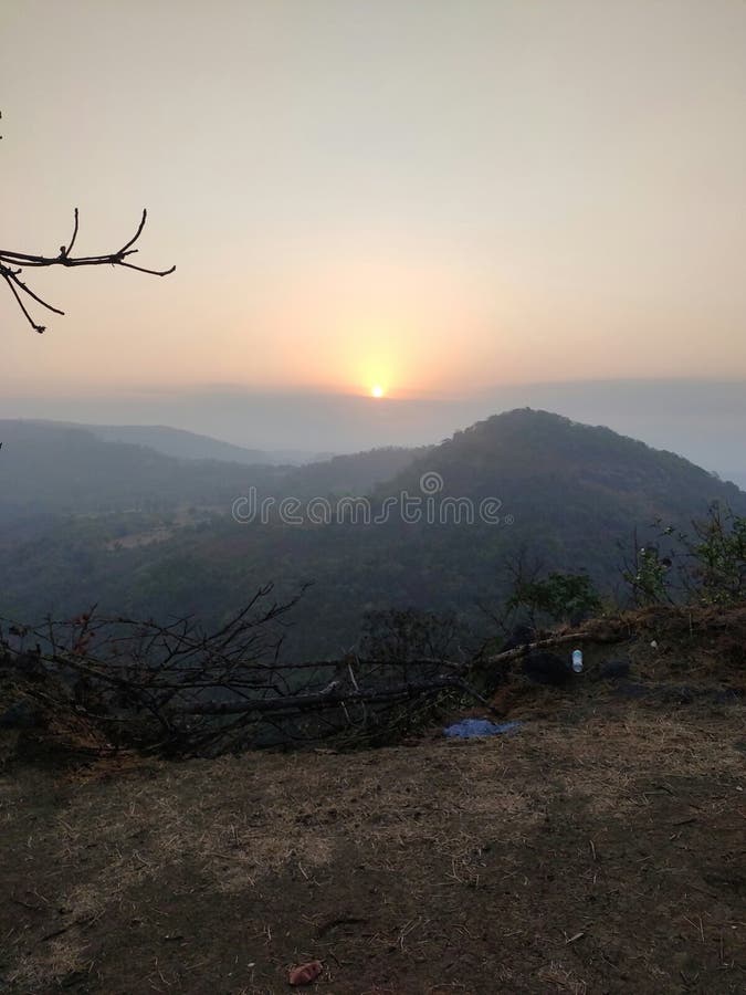 Morning view of sunrise stock photo. Image of nature - 187091014