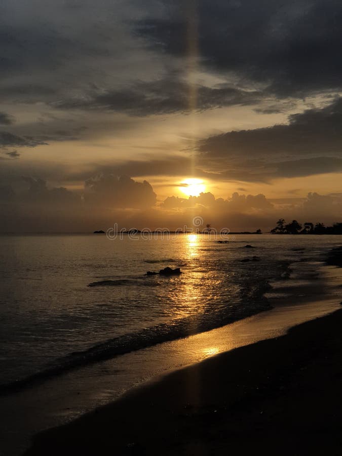 Morning Views in My Village Stock Image - Image of village, beauty ...