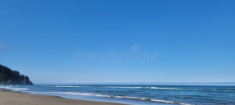 Morning Views of the Pacific Ocean Stock Photo - Image of cape, terrain ...