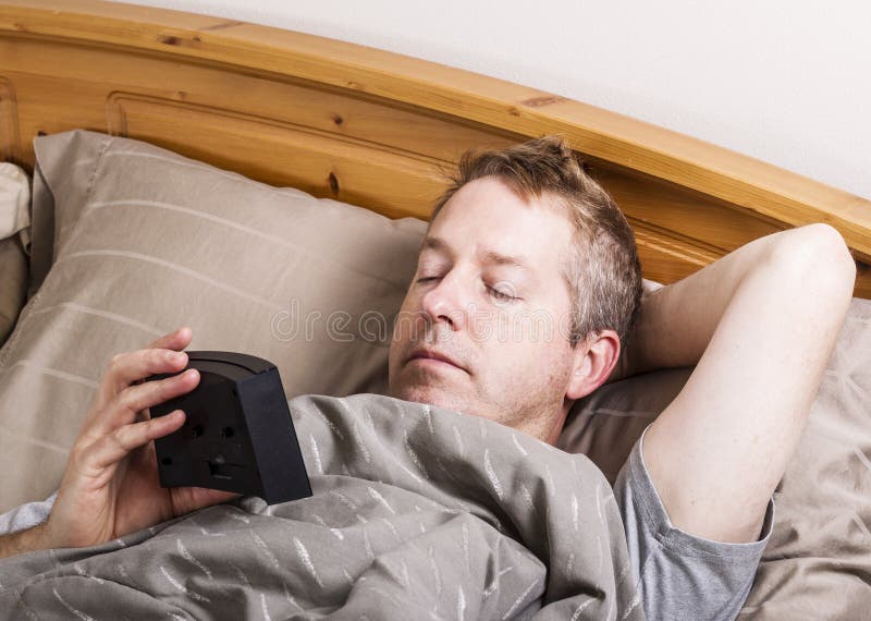 Morning Wake for Work stock photo. Image of bedtime, unshaven - 27020968