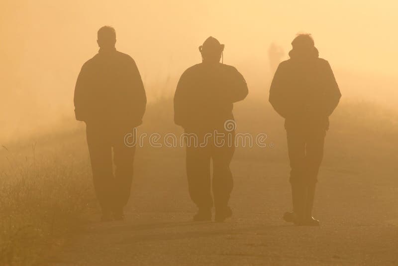 Morning walk stock image. Image of life, foggy, back - 31891241