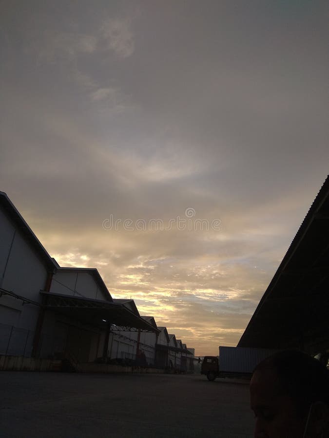 Morning in the Warehouse for Work Stock Photo - Image of morning, work ...