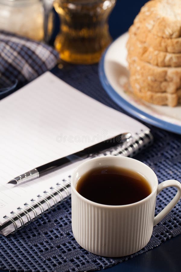 Morning work stock photo. Image of cappuccino, morning - 33263948