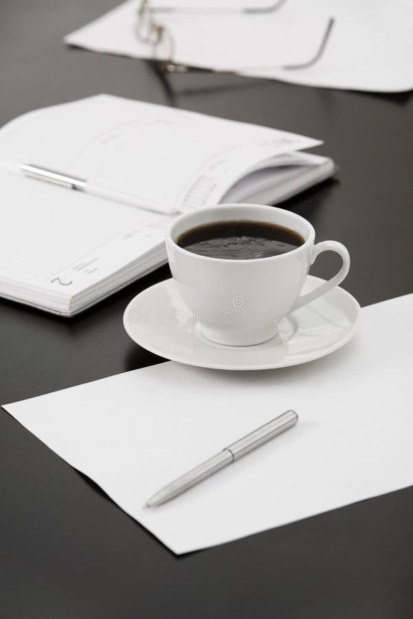 Morning workplace stock photo. Image of group, desk, place - 6006736