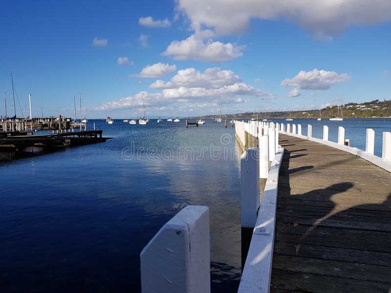 Mornington pier stock image. Image of mornington, landscape - 103181661