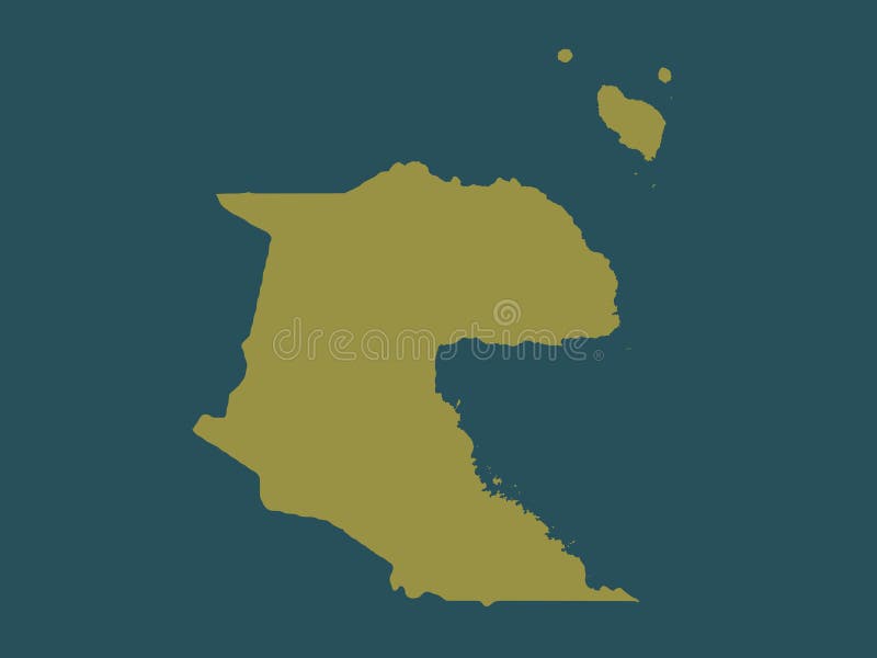 Morobe, Papua New Guinea. Solid. No Legend Stock Illustration ...