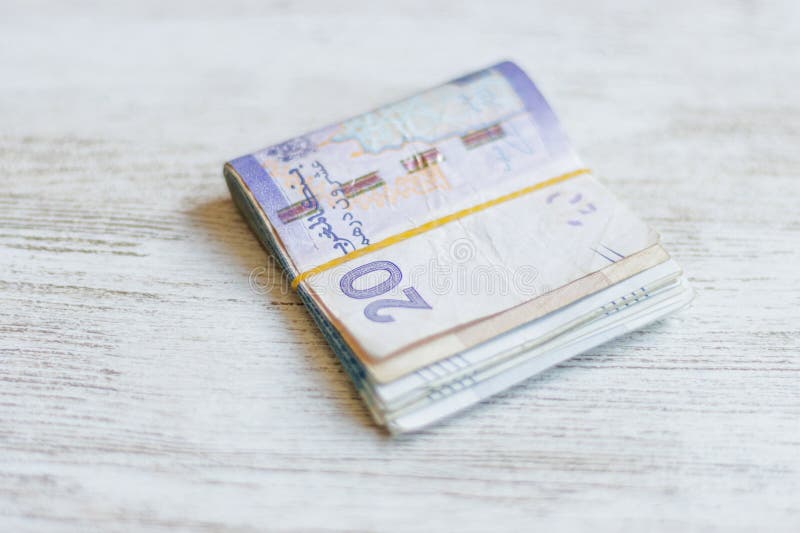 Moroccan Banknotes, Dirham Official Currency of Morocco Stock Image ...