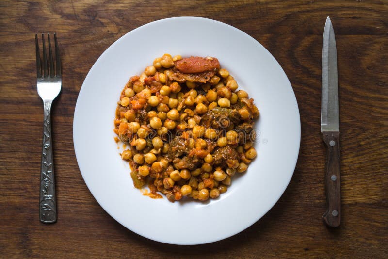 Chicken Chick Peas Soup Arabic Stock Photos - Free & Royalty-Free Stock ...