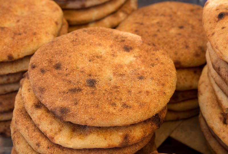 Moroccan bread stock image. Image of colored, bazaar - 28675047