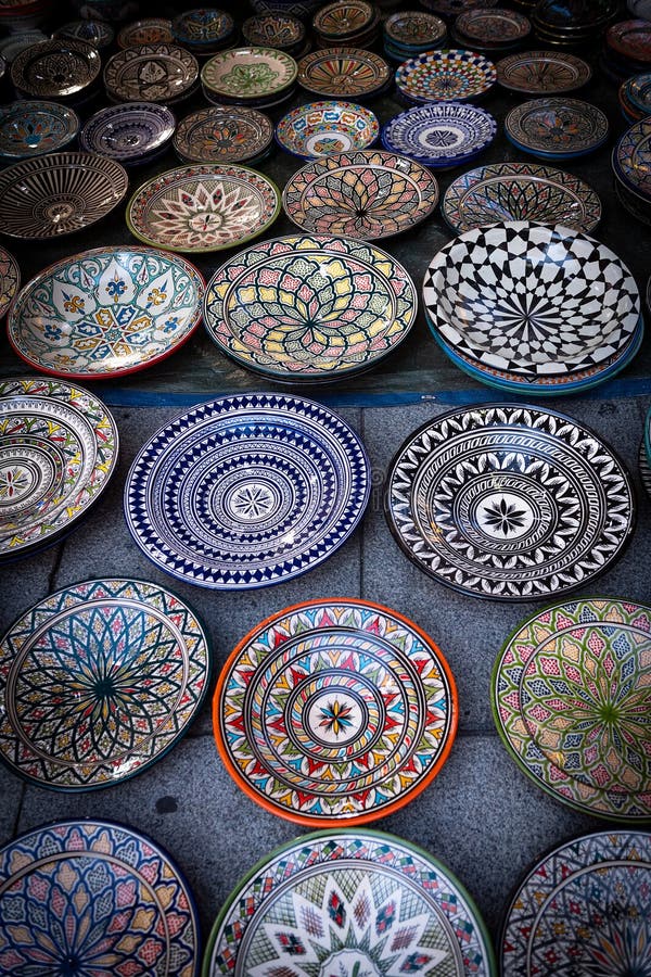 Moroccan Craftsmanship in the Spotlight Stock Photo - Image of artisan ...