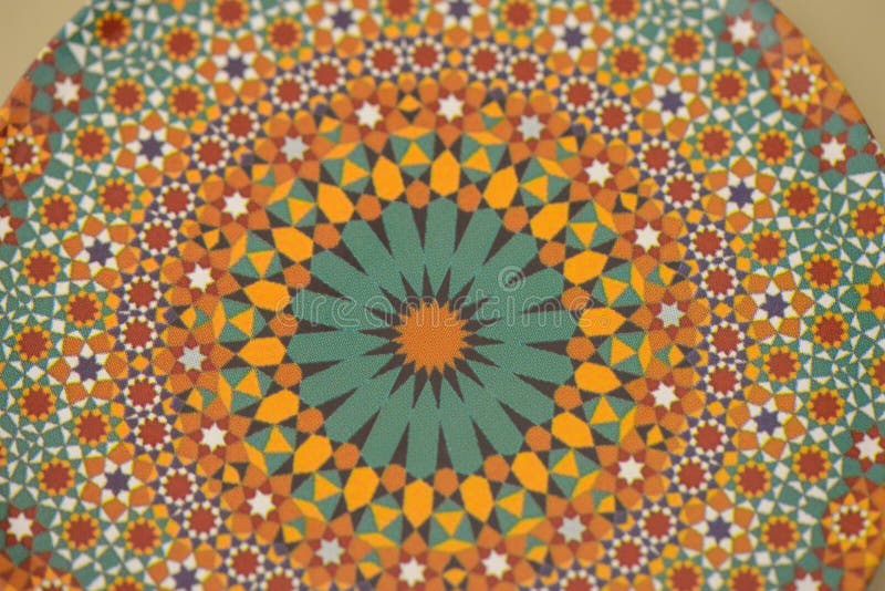 Moroccan Design Cup Saucer Ceramic Stock Photo - Image of carving ...