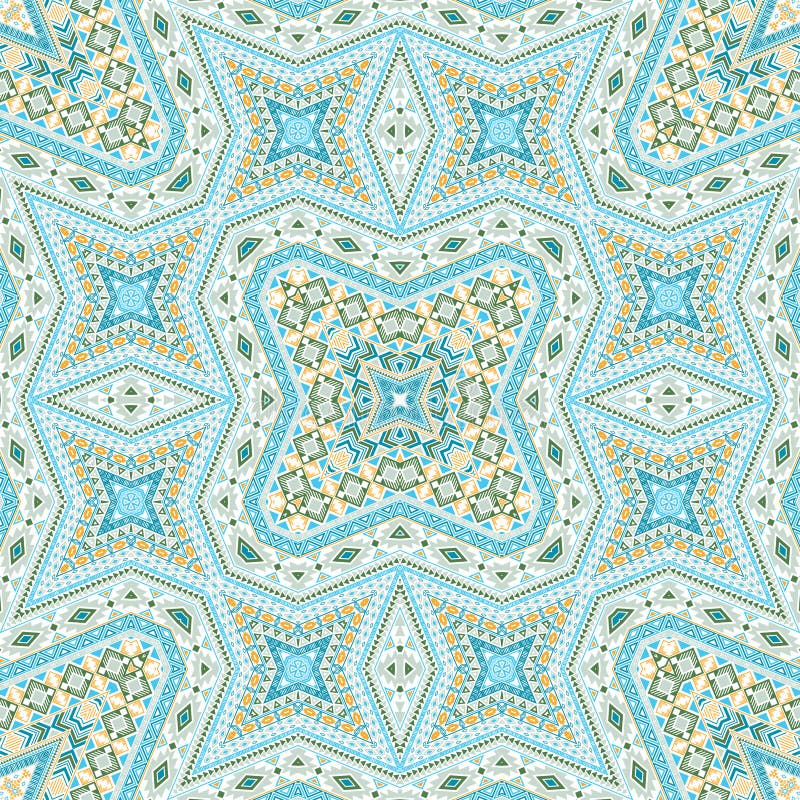 Moroccan Endless Pattern Vector Design. Oriental Geometric Texture ...