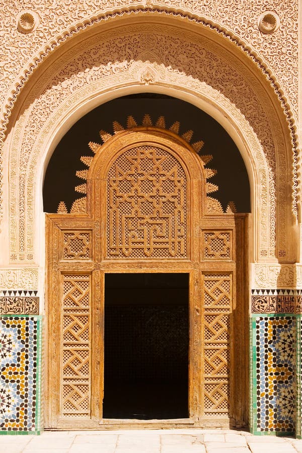 Moroccan entrance stock photo. Image of ethnicity, moroccan - 3968744