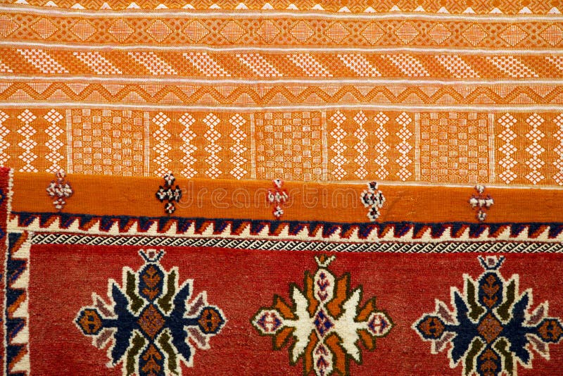 Moroccan fabrics stock photo. Image of material, color - 2017462