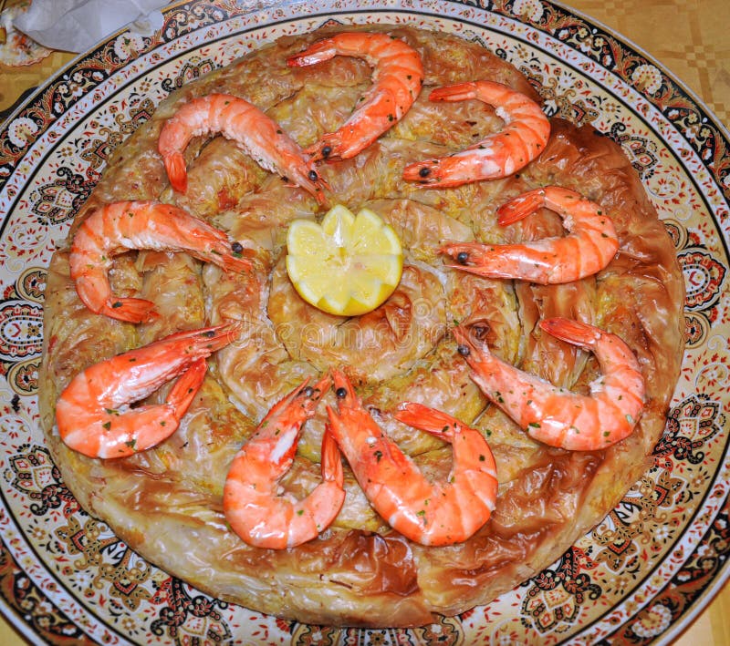 Bastila or `Pastilla` is a Traditional Moroccan Dish. Fish Bastila is a ...