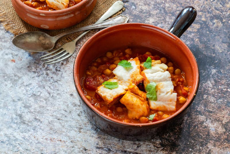 Moroccan fish stew stock image. Image of ethnic, diet - 288650799