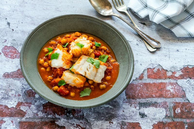 Moroccan fish stew stock photo. Image of homemade, african - 288650892