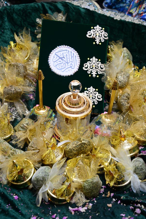 Moroccan Henna Night. the First Night of the Wedding Stock Photo ...