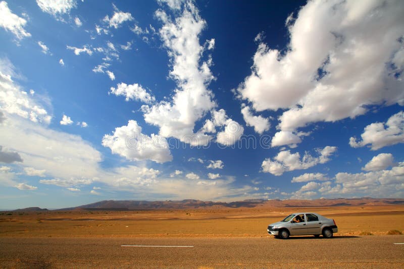 Moroccan Highway stock image. Image of highway, peak, wheel - 7980987