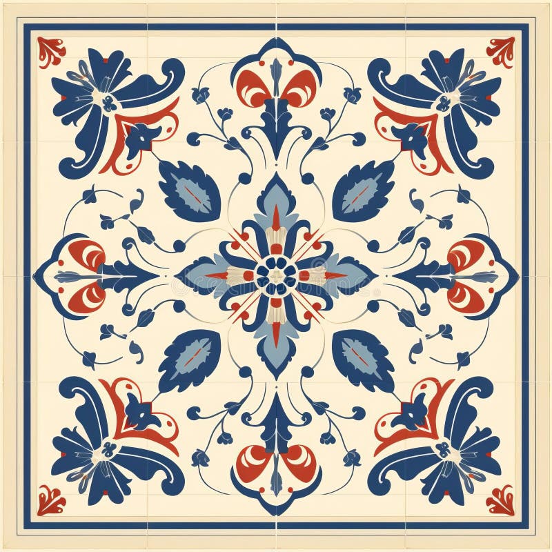 Easy English Ipa Tile Pattern for Beginners and Learners Stock ...