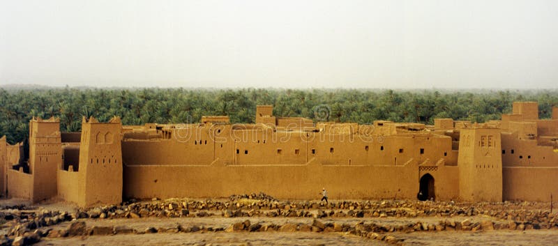 Morocco ksar stock photo. Image of ksour, oasis, earth - 768188