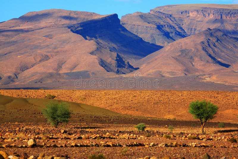 Moroccan landscape stock image. Image of arabic, tourism - 7979845