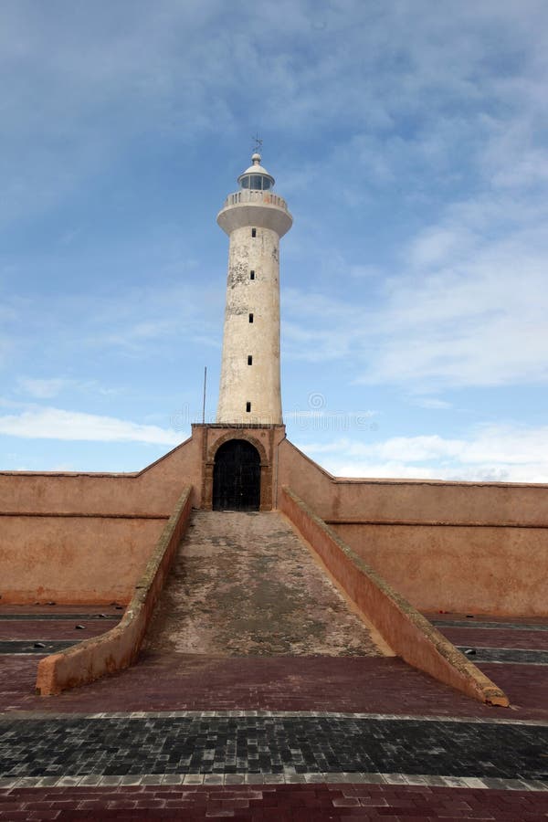 Lighthouse of Rabat, Morocco Stock Photo - Image of atlantic, light ...