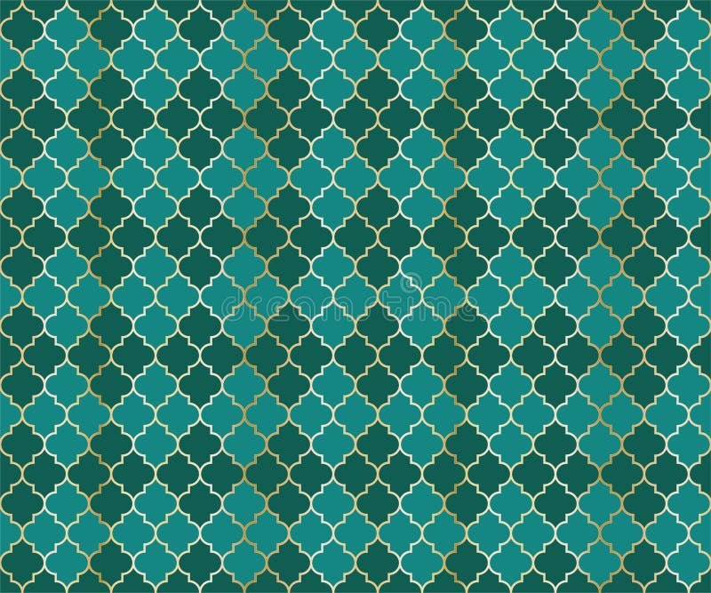 Arabesque Mosque Vector Seamless Pattern. Islamic Fabric Grid Design of ...