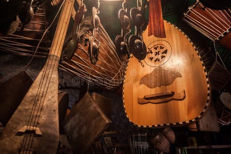 Moroccan Musical Instruments Stock Image - Image of essaouira ...