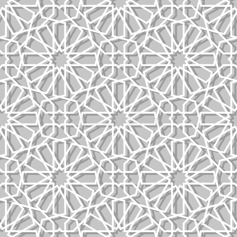 Moroccan paper seamless stock vector. Illustration of geometric - 67908507