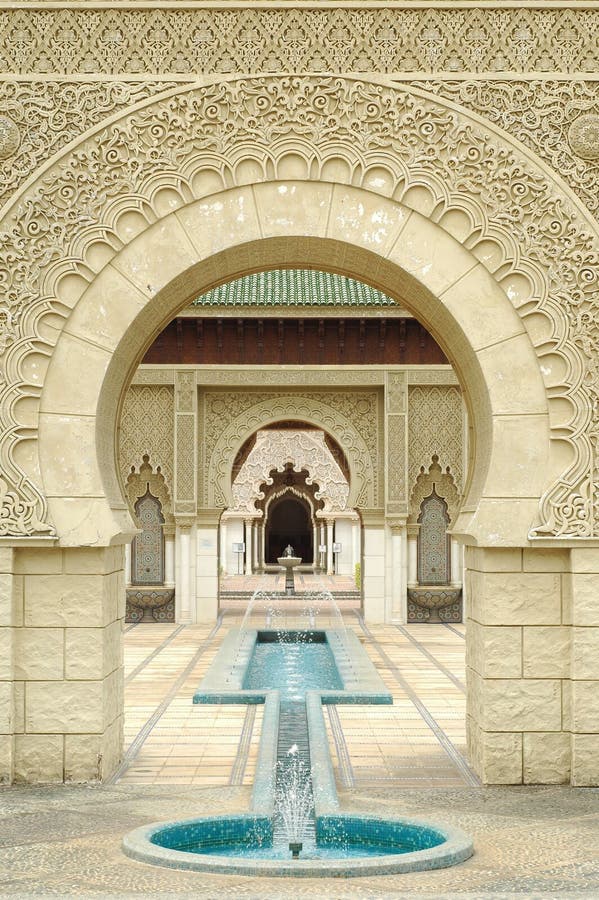 Moroccan Pavilion stock photo. Image of pavilion, architecture - 7838700