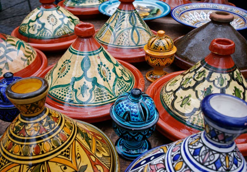 Moroccan pottery stock image. Image of moroccan, souvenirs - 2810351