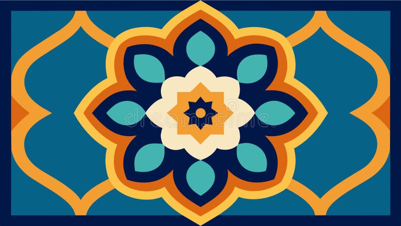 Moroccan Tile Pattern Vector Illustration. Stock Illustration ...