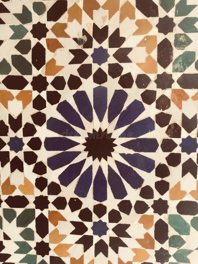 Moroccan tile texture stock photo. Image of moroccan - 166124112