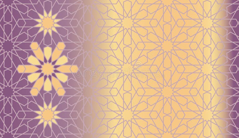 Moroccan Vector Seamless Pattern. Stock Vector - Illustration of asian ...