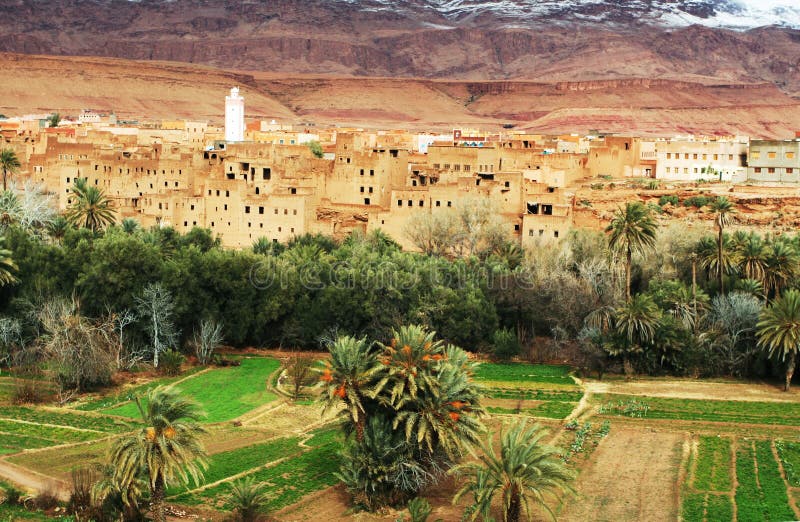 Moroccan village stock image. Image of village, travel - 54179517