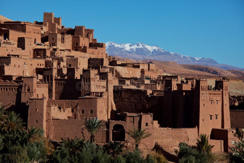 Moroccan village stock photo. Image of scenic, natural - 54179728