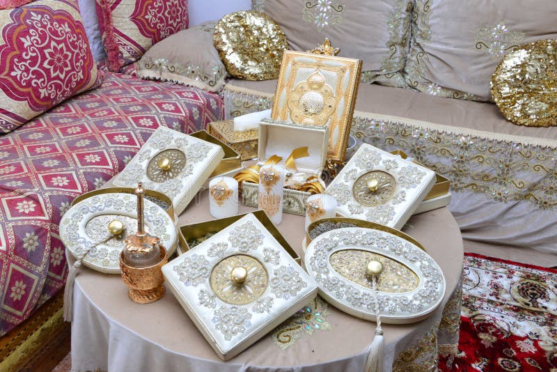 Moroccan Wedding. Henna Night in the Moroccan Wedding. Stock Photo ...