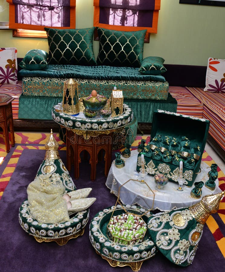 Moroccan Wedding. Henna Night in the Moroccan Wedding. Stock Image ...