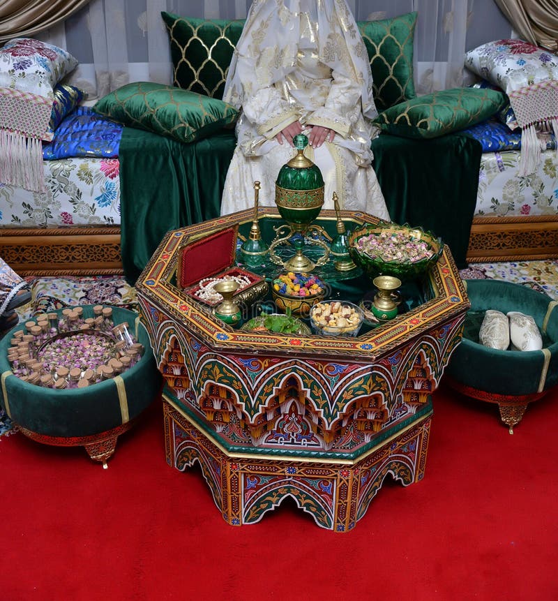 Moroccan Wedding. Henna Night in the Moroccan Wedding. Stock Photo ...