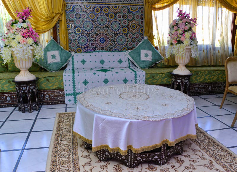 Moroccan Wedding. Henna Night in the Moroccan Wedding. Stock Photo ...