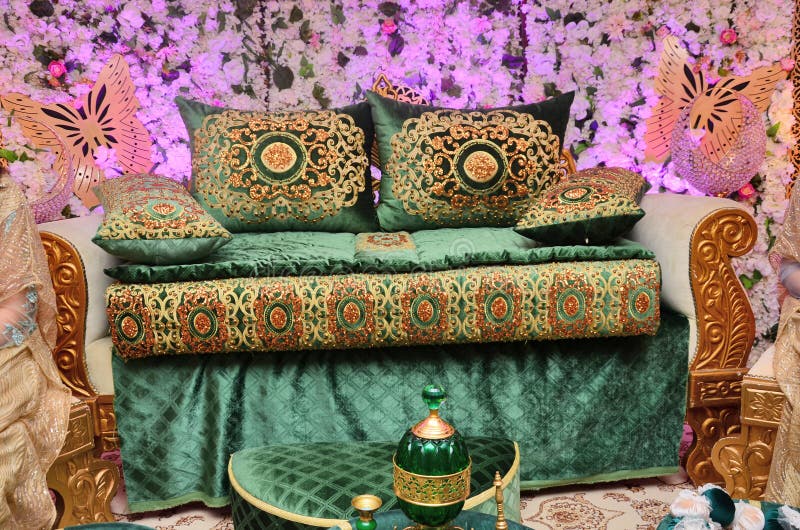 Moroccan Wedding. Henna Night in the Moroccan Wedding. Stock Image ...