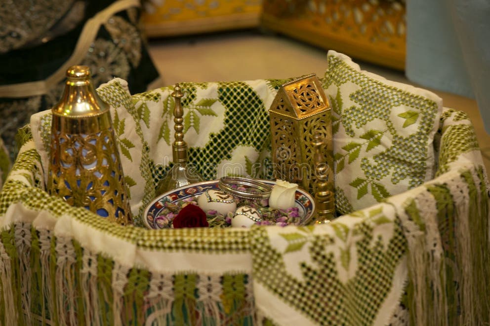 Moroccan Wedding. Henna Night in the Moroccan Wedding. Stock Photo ...