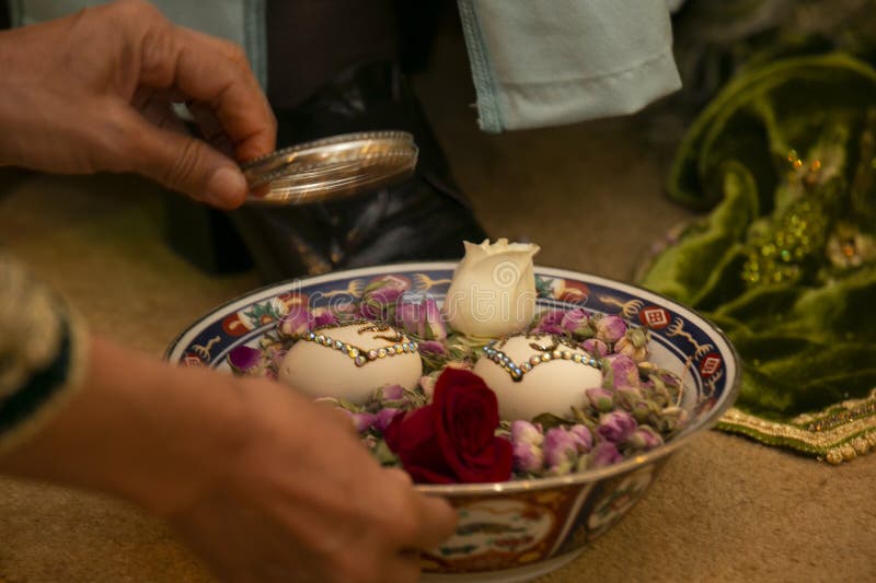 Moroccan Wedding. Henna Night in the Moroccan Wedding. Stock Image ...