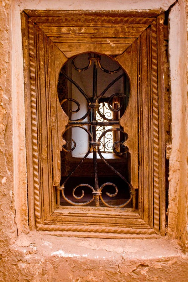 A Moroccan window stock photo. Image of arch, wood, frame - 15690324