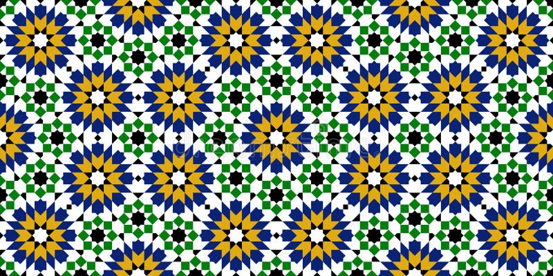 Moroccan Zellige Stock Illustrations – 873 Moroccan Zellige Stock ...